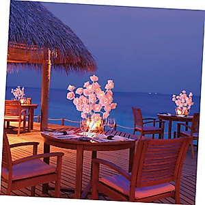 DOITOOL Rose Tree Lamp Led Night Light Decorative Home Lighting Warm White Table Lamp Battery Cozy Atmosphere