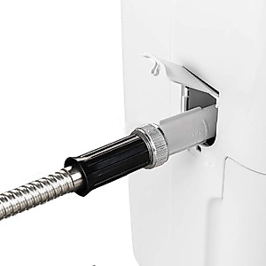 Beaulife Metal Short Garden Hose 1 Foot Connectors, Drainage Hose for Dehumidifier Small Water Hose Extension High Pressure Bib Reel Extender, Drinking Water Hose for RV Outdoor