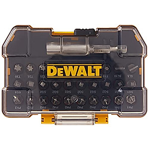 DEWALT DWAX100 Screwdriving Set, 31-Piece,Silver