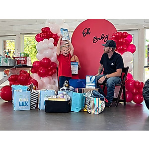 Oh Baby Wooden Sign for Backdrop, Unfinished Baby Shower Sign Banner for 1st Birthday Back Drop, Boy/Girl Gender Reveal, Baby Party Announcements Event Decor