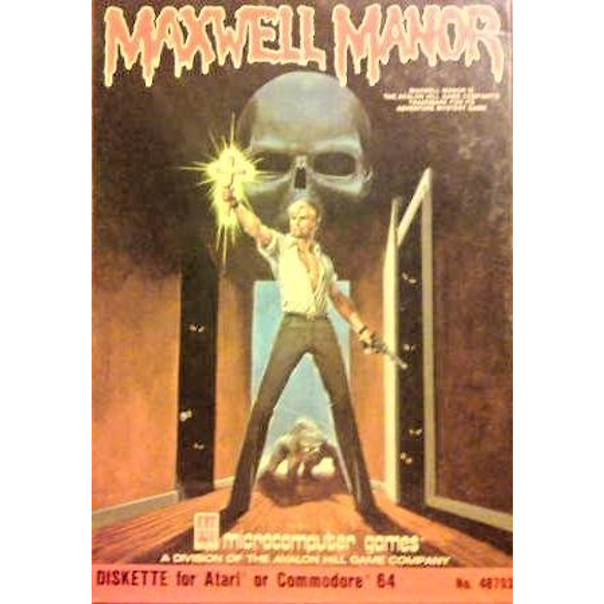 Maxwell Manor: Skull of Doom - Commodore 64
