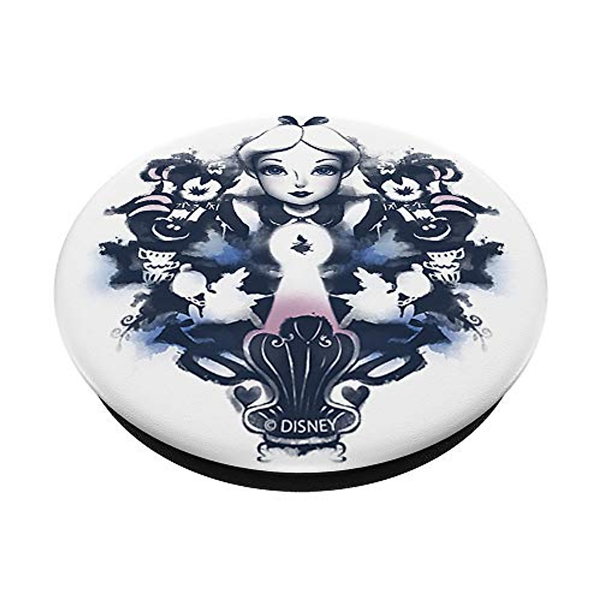 Disney Alice In Wonderland Alice Rorschach Portrait PopSockets Swappable PopGrip