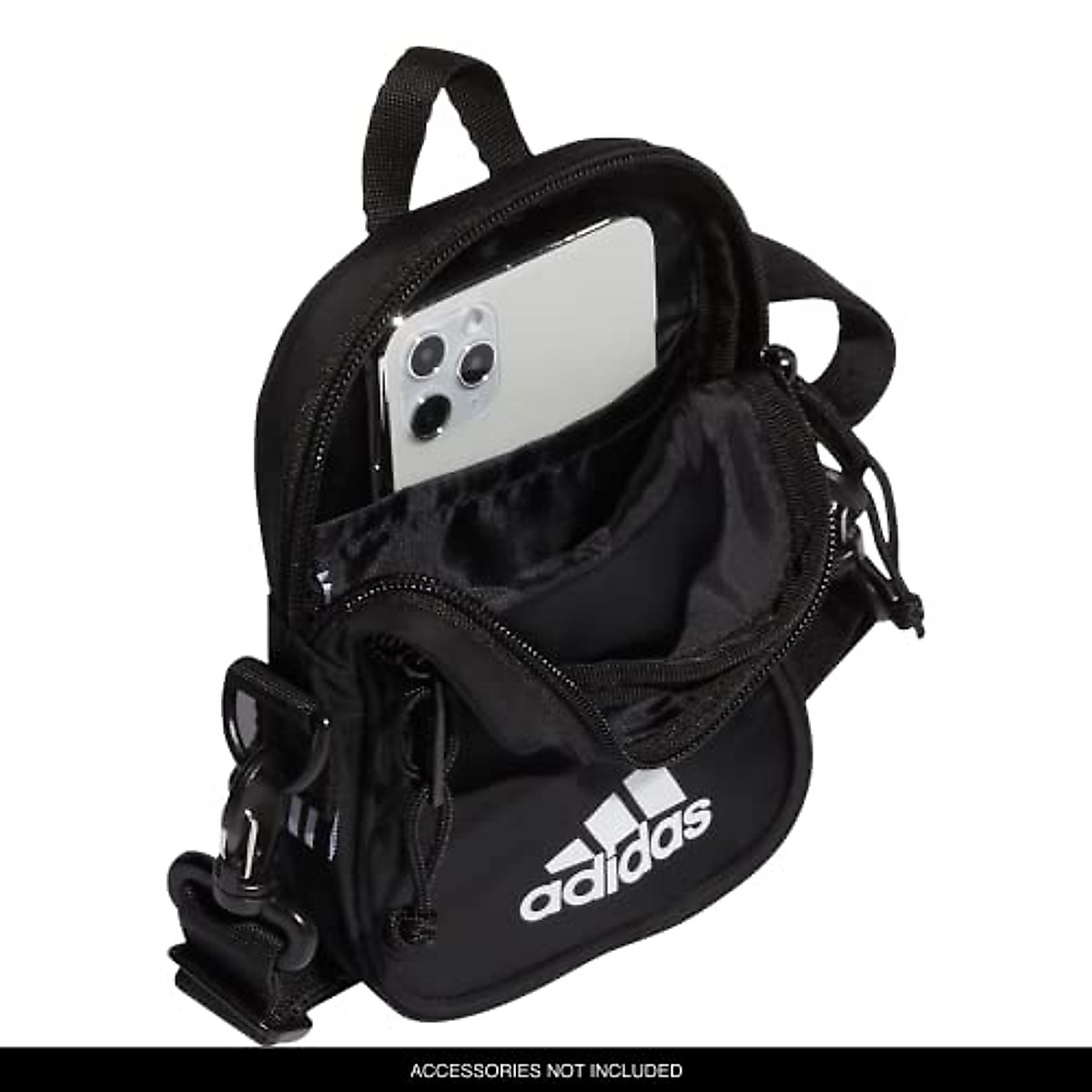 adidas Unisex Must Have Festival Crossbody Bag, Black, One Size