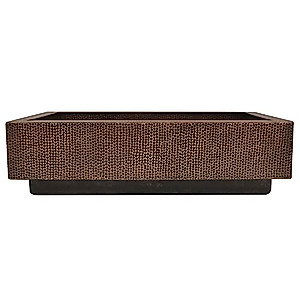 Copper Farmhouse Kitchen Sink Short Apron