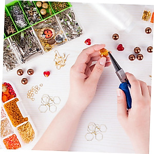 VILLCASE 150 pcs Earrings Hanger Earrings Geometric Earring Charms Geometric Frame Pendants Earring Pendant Dangle Charms Earrings Wire Hoops Bag Backless Stainless Steel Connector