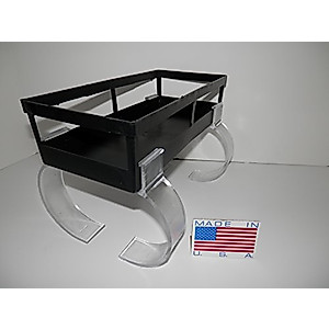 Plastic Monument Saddle, Gravestone Saddle, Made in USA Cemetery Headstone Saddle Box of 12