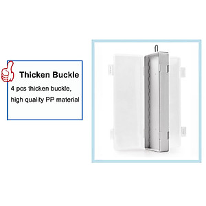 Soshine Battery Organizer Storage Box,Battery Holder Case for 24 pcs AA Batteries