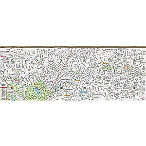 StreetSmart Mexico City Map by VanDam – Laminated City Center Street Map of CDMX w/all Attractions, Pre-hispanic Sites, Museums, Hotels, Restaurants, ... 2025 Edition (English and Spanish Edition)