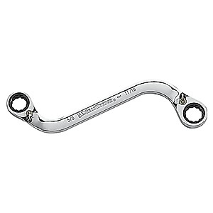 GEARWRENCH 4 Pc. 12 Pt. Reversible S-Shape Double Box Ratcheting Wrench Set, SAE - 85399