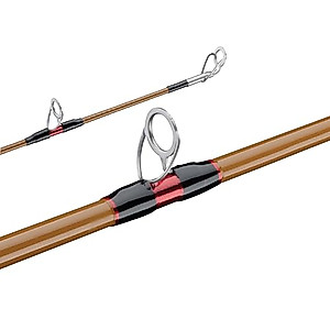 Ugly Stik 7’ Tiger Casting Rod, 1-Piece Nearshore/Offshore Rod, 30-60lb Line Rating, Medium Heavy Rod Power, 1-8 oz. Lure Rating, Versatile and Dependable