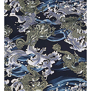 5PCS Cotton Craft Fabric 25x25 cm, Cute Japanese Style Cotton Wrapping Cloth Squares Quilting Fabric, Bundles of Fabric for DIY Patchwork Sewing (G#)