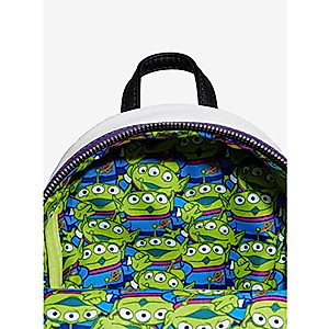 Loungefly Toy Story Buzz Lightyear Faux Leather Womens Double Strap Shoulder Bag Purse