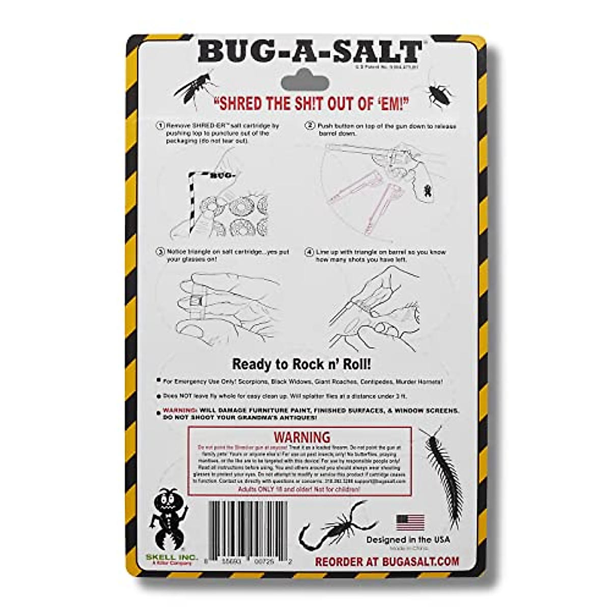BUG-A-SALT Shred-ER Salt Cartridges