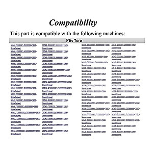 OUSTUE 63-2700 Impeller Cable Replacement for Toro Snowblower - Replaces 632700 Cable