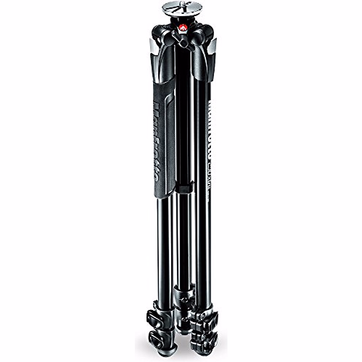 Manfrotto 290 Xtra Aluminum 3-Section Tripod Kit with Fluid Video Head (MK290XTA3-2WUS)
