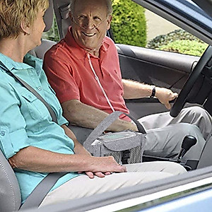 Yxmeiguo Lightweight Portable Oxygen Concentrator Backpack for G3 Unit, Breathable & Comfortable POC Carrying Bag with Mesh Panels, Water Resistant Oxygen Backpack (GRAY)