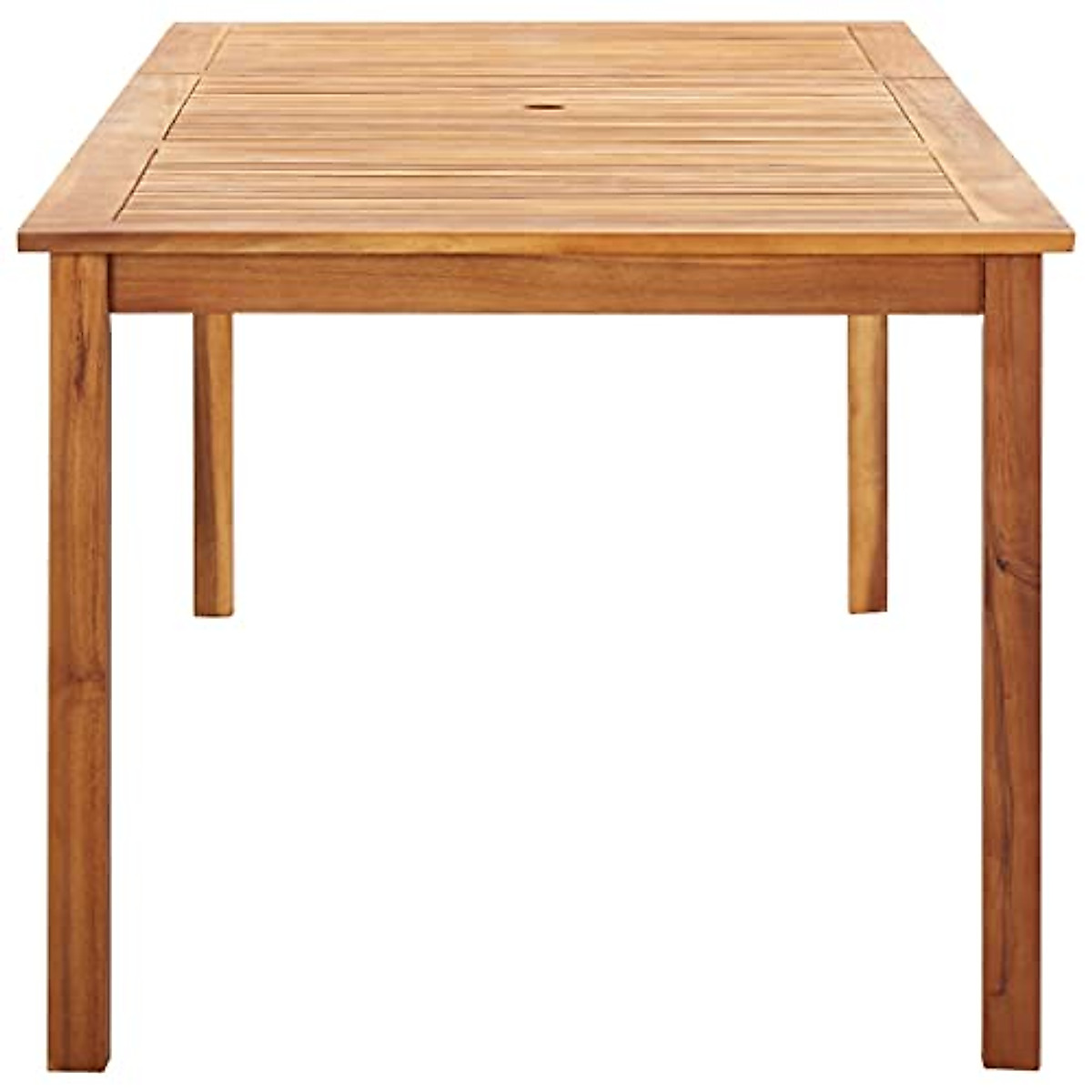 MBFLUUML Outdoor Patio Furniture, Patio Dining Sets, 9 Piece Dining Set Poly Rattan and Solid Acacia Wood Gray Suitable for Patio, Porch, Backyard, Balcony.