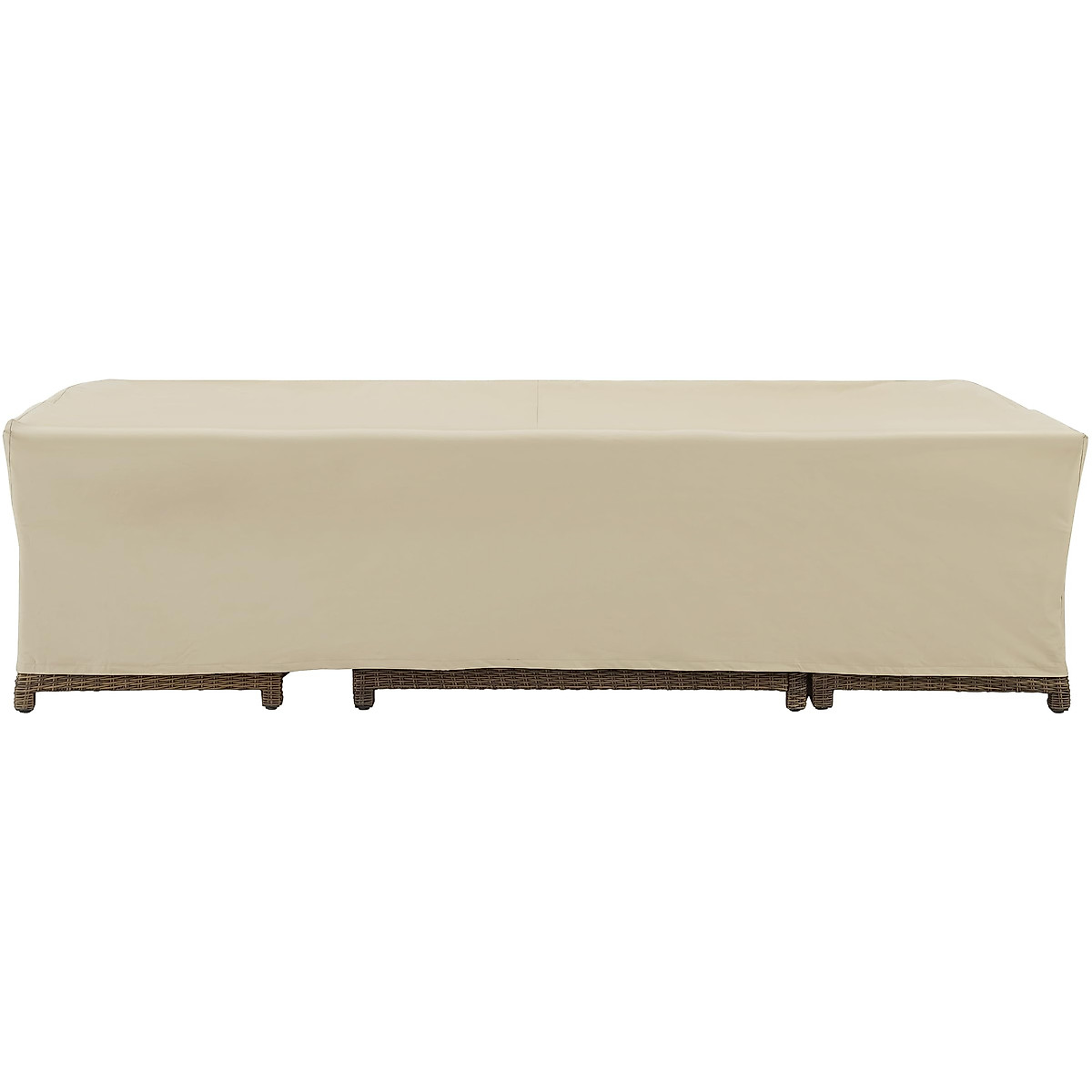 Crosley Furniture Patio Furniture Set Covers, Waterproof Outdoor Cover for Dining, Conversation, Sectional, Tan