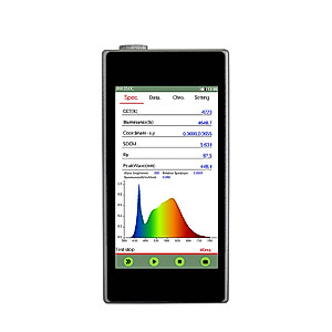 Handheld Spectrometer HA350C with Wave Length 380-780 nm 5'' LCD Touch Screen Versatile Diagram Portable Color Testers
