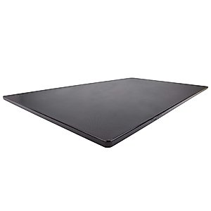 Thirteen Chefs Cutting Boards for Kitchen - 30 x 18 x .5" Black Color Coded Plastic Cutting Board with Non Slip Surface - Dishwasher Safe Chopping Board