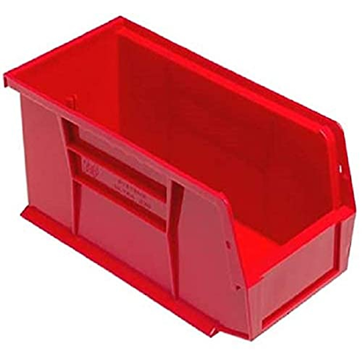 Quantum Storage Ultra Stack & Hang Heavy Duty Bin, Red, 11" x 5" x 5" (Case of 12)