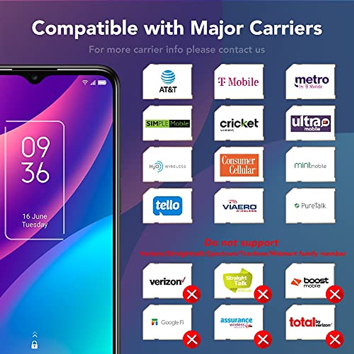 TCL 30 SE |2022| 6.52" Unlocked Cell Phone, 4+64GB Android Phone GSM Unlocked Smartphone with 50MP Camera, 5000mAh, Single SIM, US Version, Space Gray (Not Support Verizon/Boost/5G)