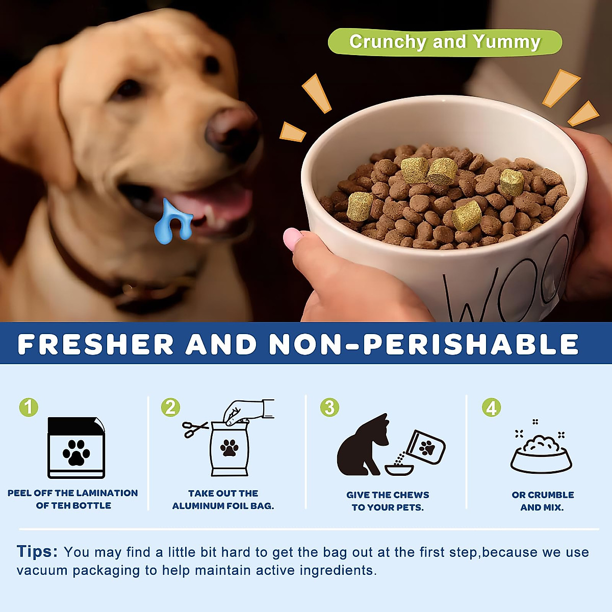 Probiotics for Dogs - Omega 3 Fish Oil for Dogs