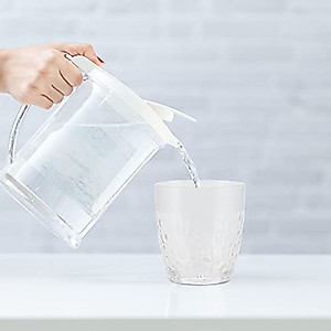 MANMAOHE 300ml Plastic Tumblers Plastic Glasses Unbreakable Plastic Cups Plastic Drinking Glasses Tumbler for Party Kitchen Home Party(Transparent)