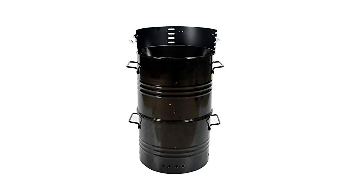 CMI 14-Inch Vertical Charcoal Smoker Grill