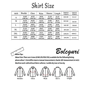 Bolcguri Mens Black Gold Chain Dress Shirts Luxury Baroque Print Long Sleeve Button Up Buchona Silky Shirt S