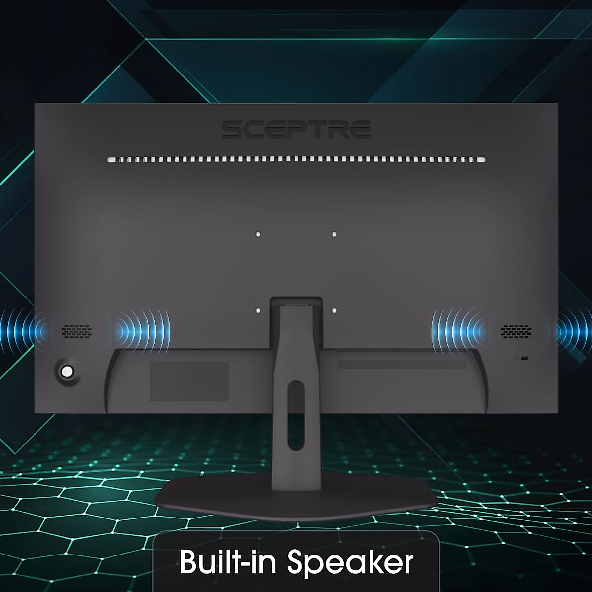 Sceptre 24" IPS Monitor 1920 x 1080p Ultra Slim 75Hz HDMI VGA 99% sRGB Metal Black 2021 (E248W-FPRK)