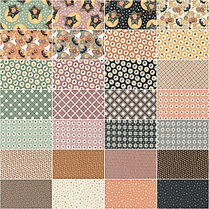 Urban Chiks Owl-o-Ween Jelly Roll 40 2.5-inch Strips Moda Fabrics 31190JR