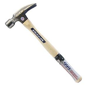 Vaughan 707M 32 Oz18" Milled Face Super Framing Hammer Wood Handle