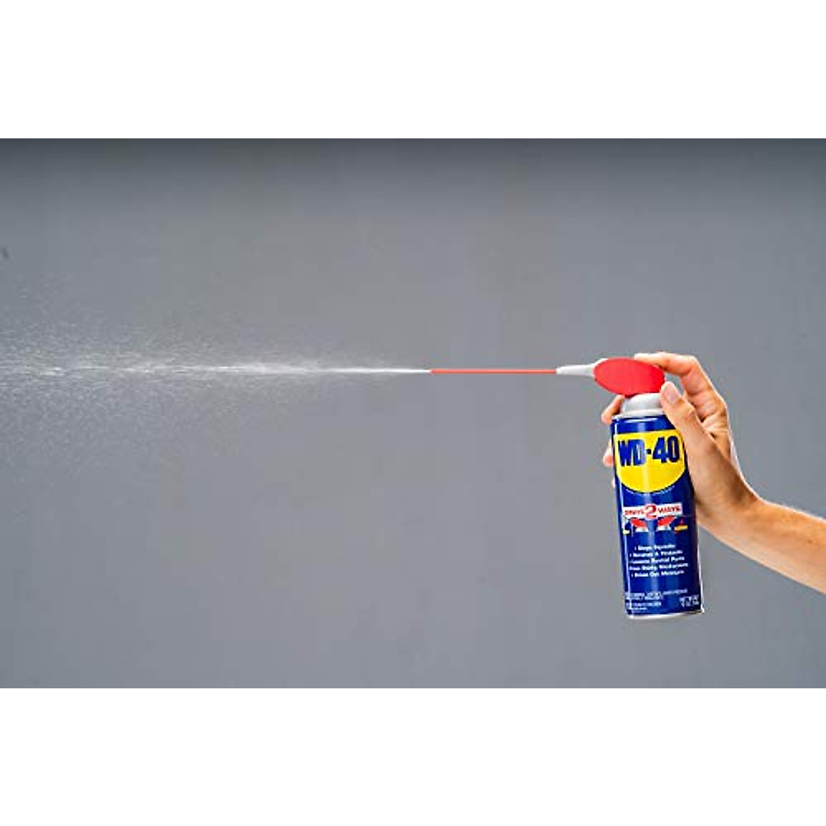 WD-40 Multi-Use Product with Smart Straw Sprays 2 Ways, 3-Pack, 12 OZ