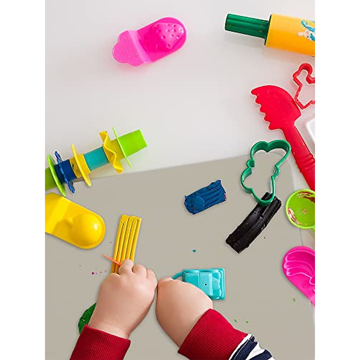 Ihvewuo- 2 Pcs Dish Drying Mat Washable Silicone Dish Drainage Mat Reusable Dish Drain Pad Dish Dry Mat Large Dish Drainer Mat Multi-Functional Bowls Drain Mat for Countertop Kitchen 40 x 30 cm Ihvewu