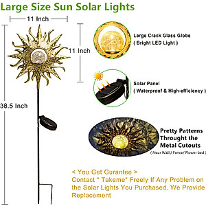 TAKE ME Garden Solar Lights Decorative Sun star Lights Outdoor