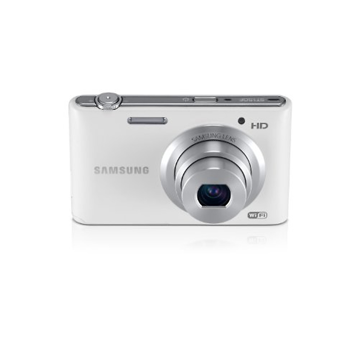 Samsung ST150F 16.2MP Smart WiFi Digital Camera with 5x Optical Zoom and 3.0" LCD Screen (White) (OLD MODEL)