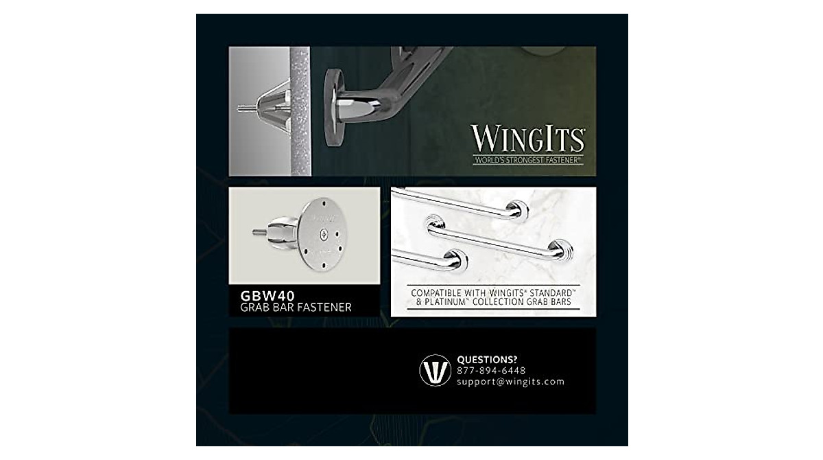 WingIts The Beast Grab Bar Anchor - Strongest, Waterproof