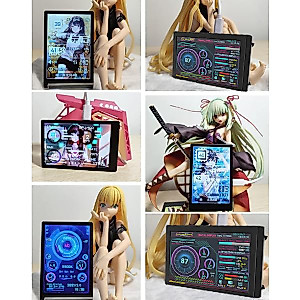 GOWENIC 5in Computer Temp Monitor, AIDA64 PC CPU Data Monitor, PC Sensor Panel Display, USB Mini Screen, PC Temperature Display for PC ARGB Computer Case Secondary Screen