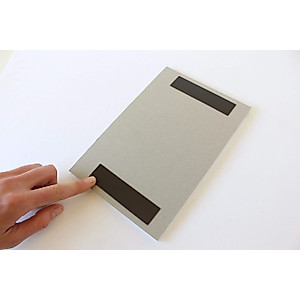 bloom daily planners Weekly Magnetic Meal Planning Pad for Fridge with Tear-Off Grocery Shopping List - Hanging Food/Menu Organizer Notepad with Magnets - 6” x 9" - Lemons