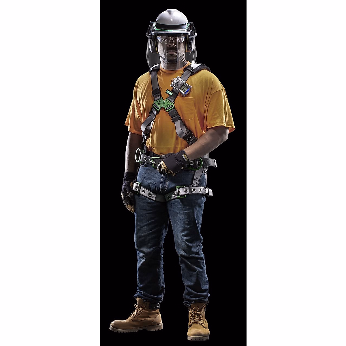 MSA 468096 Staz-On Replacement 4 Point Suspension -Size: Large, Skullgard Helmet Accessory, Cap/Hat-Style Hard Hat Suspension, Adjustable Component, Replaceable & Durable Gear