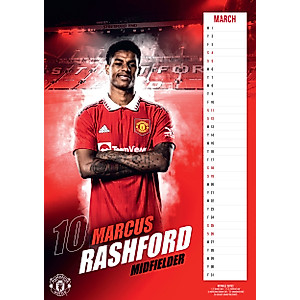 Manchester United FC 2023 A3 Calendar