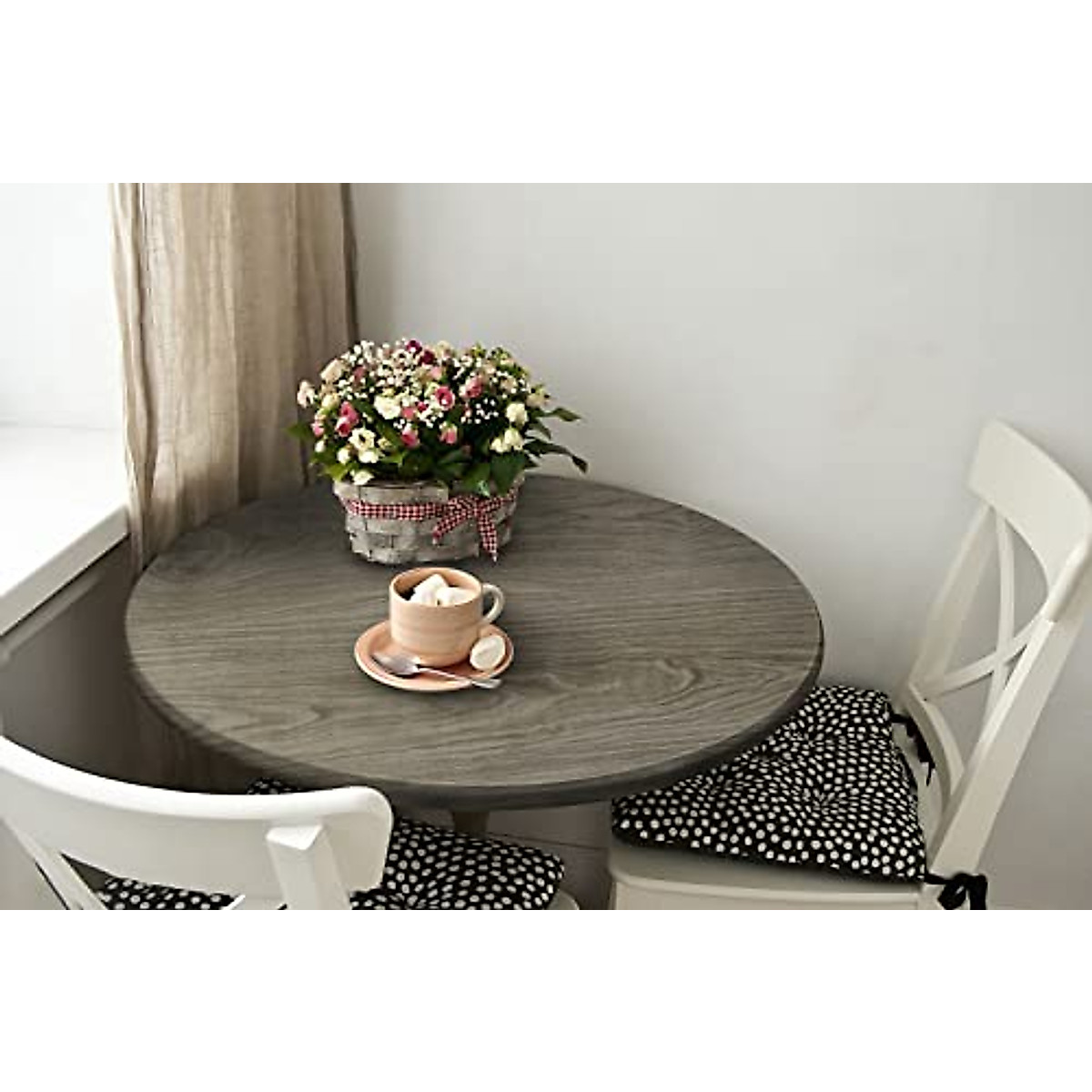 Peel and Stick Wallpaper Wood Contact Paper Gray Brown Removable Self-Adhesive Contact Paper Wood Grain Contact Paper for Cabinets Desks Decorative Home Furniture 78.7"x17.7"