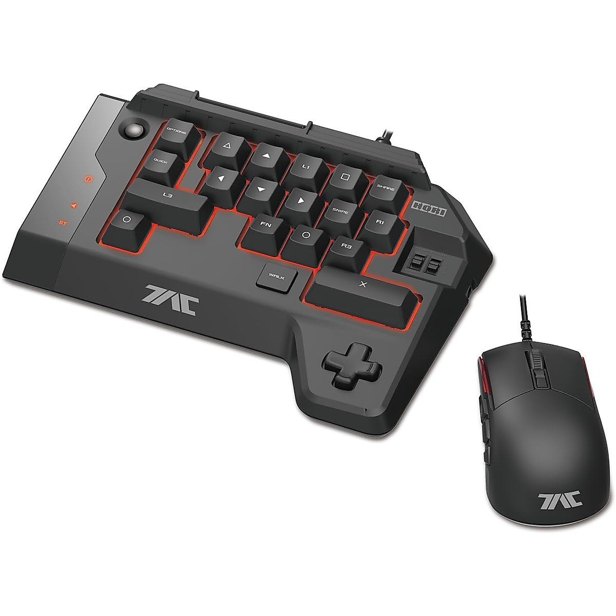 HORI Tactical Assault Commander (TAC:Four) KeyPad and Mouse Controller (PS4/PS3/PC)