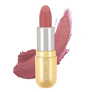 Winky Lux Matte Lip Velour, 24-Hour Long Lasting Lipstick, Hydrating with Castor Seed Oil and Vanilla for Everyday Wear. 0.14 Oz, Pippy
