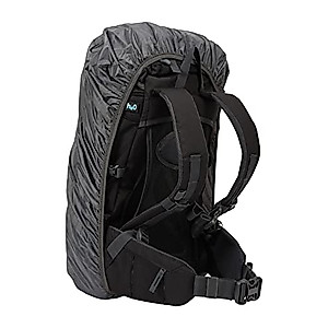 Mountain Warehouse Venture 40L Backpack - Travel Bag for Men & Women Black Women's Fit