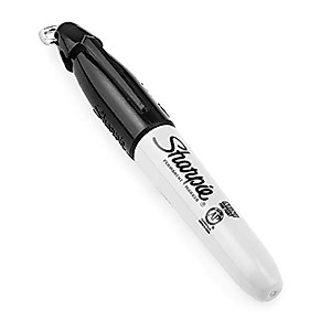 Sharpie Mini Permanent Marker - Bullet Tip - Fine Point - Black - Pack of 6