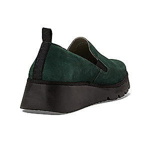 FLY London PECE406FLY Forest Green Suede EU 40 (US Women's 9-9.5) M