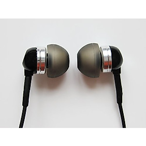 8 Large (L) Ergonomical Comfort Replacement Set Earbuds Eartips Compatible with Sennheiser IE Series, CX Series, CXC Series, CXL Series, OCX Series, and MM Series In Ear Earphone Headsets