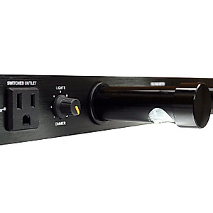 Sound Barrier SBPC8D 9 Outlet Power Conditioner & Surge Protector with LED Voltmeter & Dual LED Lights